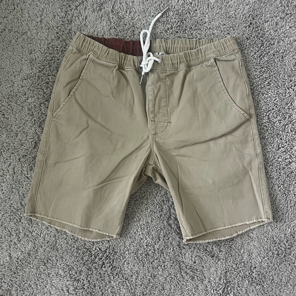 Rhythm. | Shorts | Rhythm Tan Flat Front Mens Shorts | Poshmark